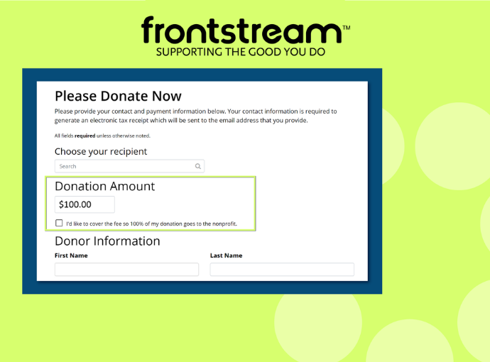 5 Steps to Raise More with Donor Covers the Fee